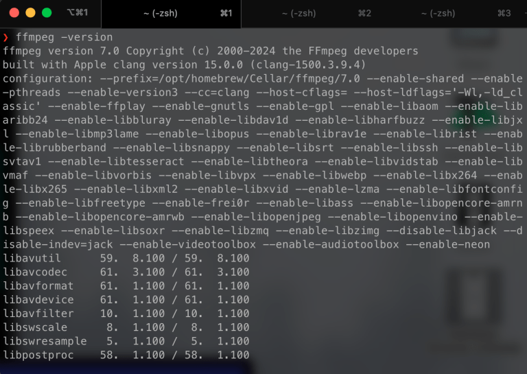 How to Install FFmpeg on Mac? - Soundbound